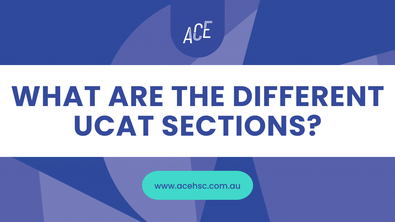 What are the different UCAT Sections? - ACE HSC